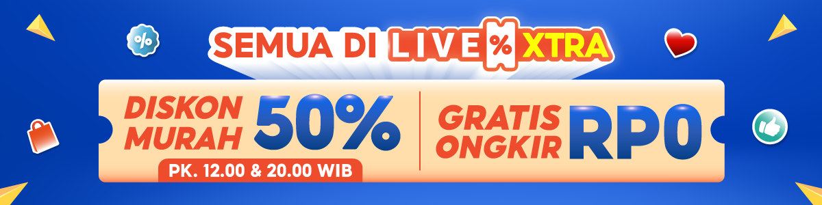 Belanja di Shopee Live | Diskon Murah s/d 40RB Setiap Hari