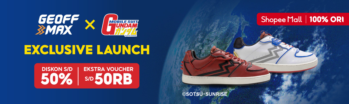Geoffmax x Gundam Exclusive Launch