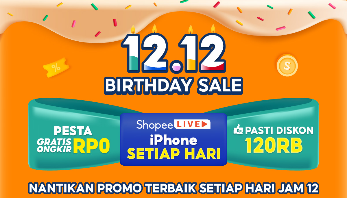 Promo 12.12 | Shopee 12.12 Birthday Sale