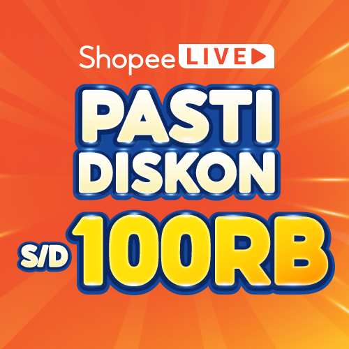 Belanja di Shopee Live | Pasti Diskon s/d 100RB Setiap Hari