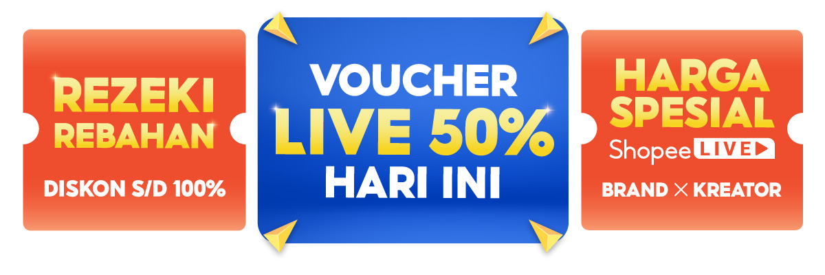 Belanja di Shopee Live | Semua Fashion Diskon 50%