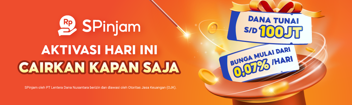 Pinjaman Online Resmi, Cicilan S/D 12 Bulan | SPinjam