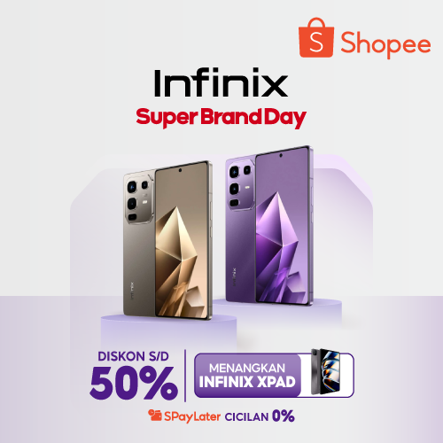 Super Brand Day Infinix Diskon S/D 50%