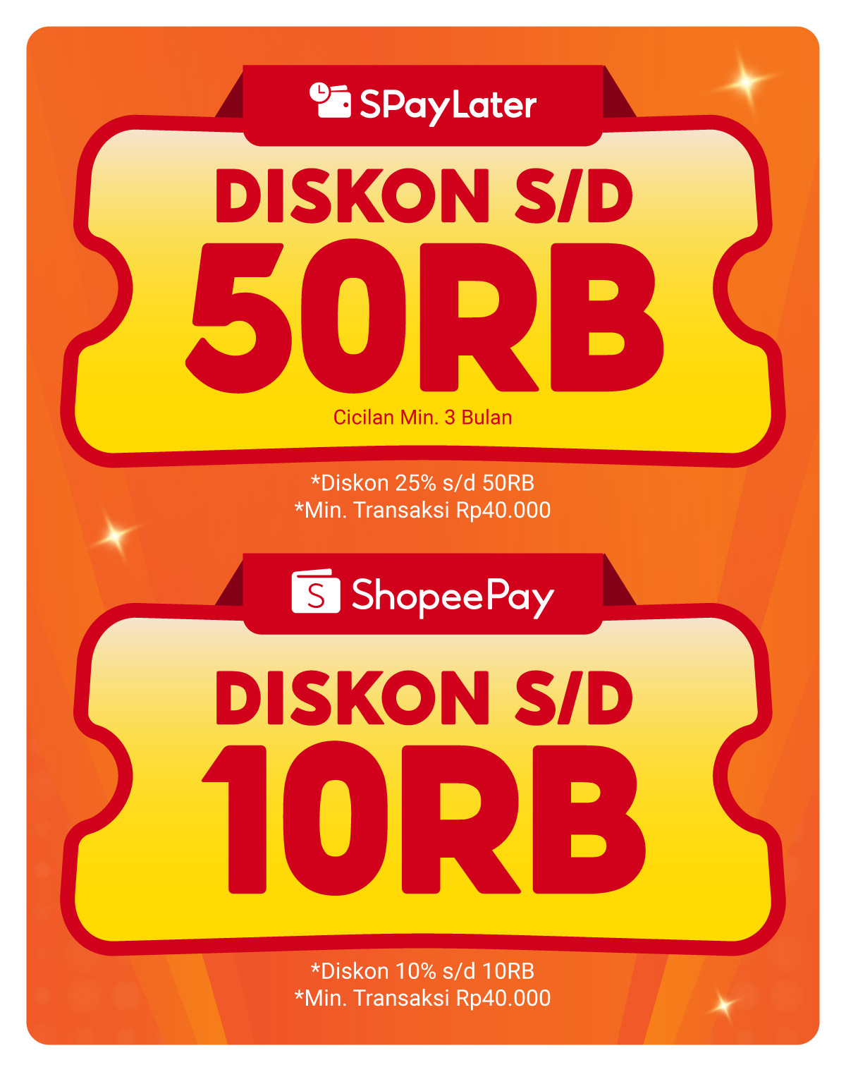 Promo ShopeePay & SPayLater Hokben