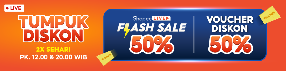 Belanja di Shopee Live | Diskon 50% Tiap Jam 8 Malam dan Live XTRA ...