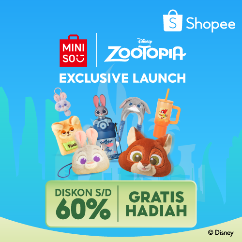 Miniso x Zootopia | 23 - 30 Nov