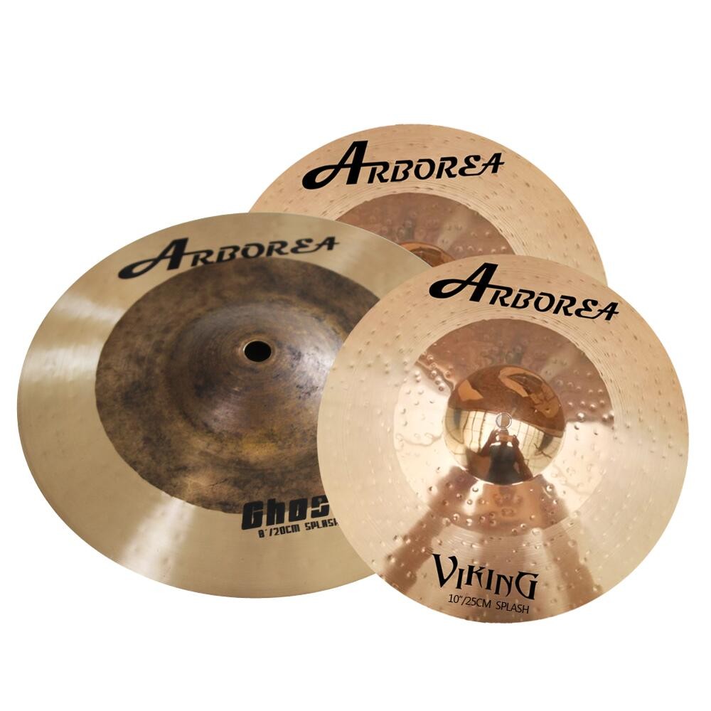 Jual Arborea Cymbal Ghost Series 8" Splash+Viking Series 10" Splash and ...
