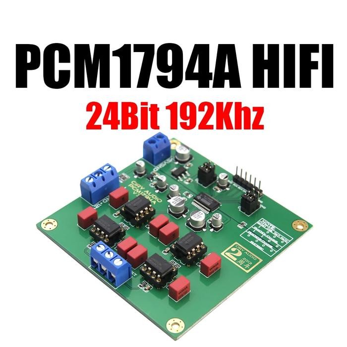 Jual HiFi PCM1794A DAC Decoder Board module 24bit 192k Audio Digital ...