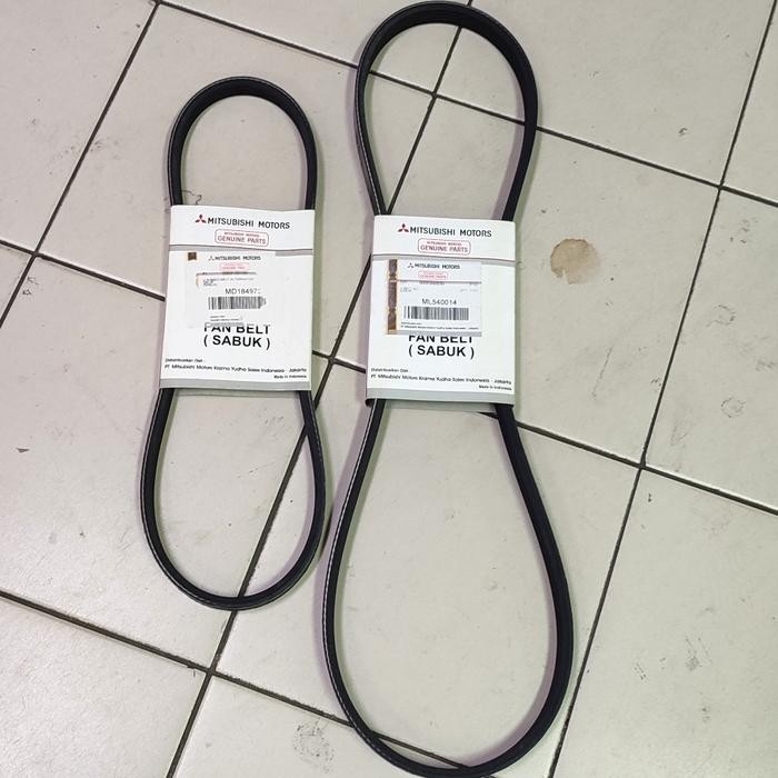 Jual Fan Belt Set Lancer Evo 3 Glxi Cb4 Gti Cb5 Van Belt Tali Kipas Ac ...