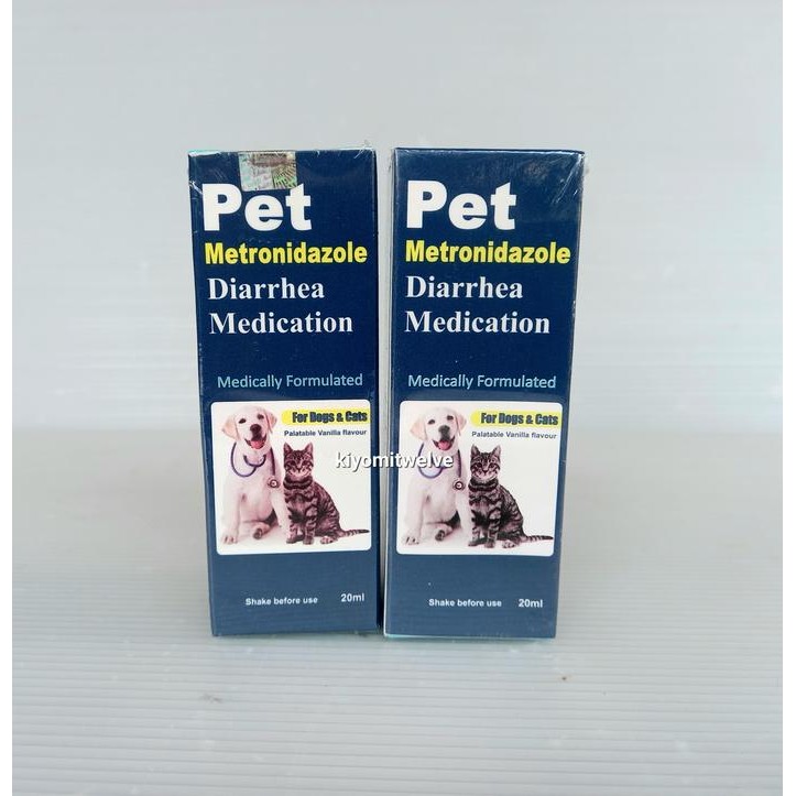 Jual PET METRONIDAZOLE OBAT DIARE KUCING ANJING OBAT MENCRET KUCING ...