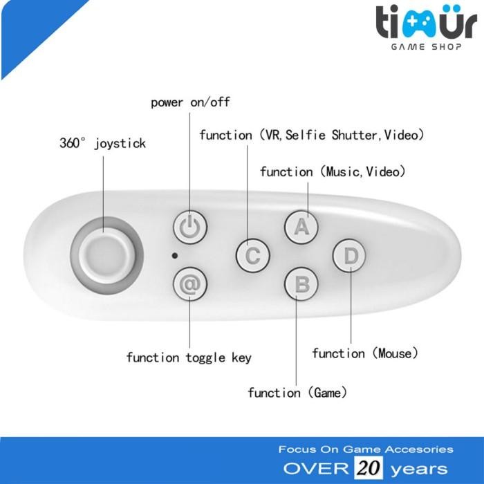 Jual Remote Vr Virtual Box Reality Controller Bluetooth Gamepad Wireless | Shopee Indonesia