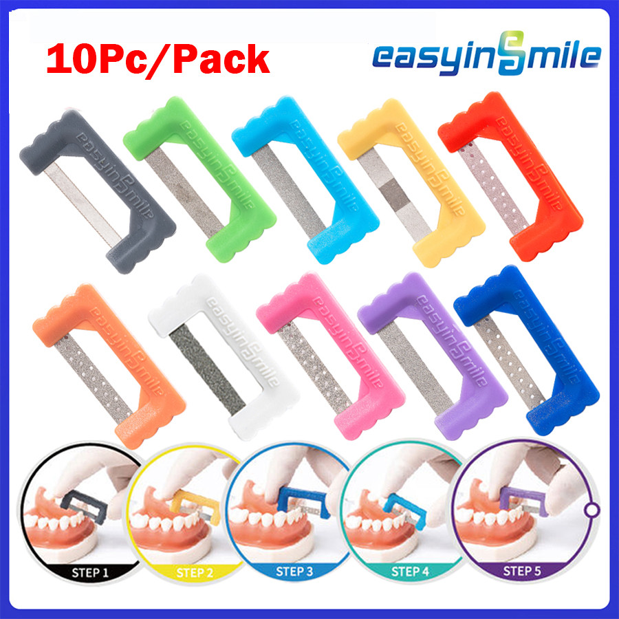 Jual 10Pc Orthodontic Interproximal Stips Enamel Reduction Polishing ...