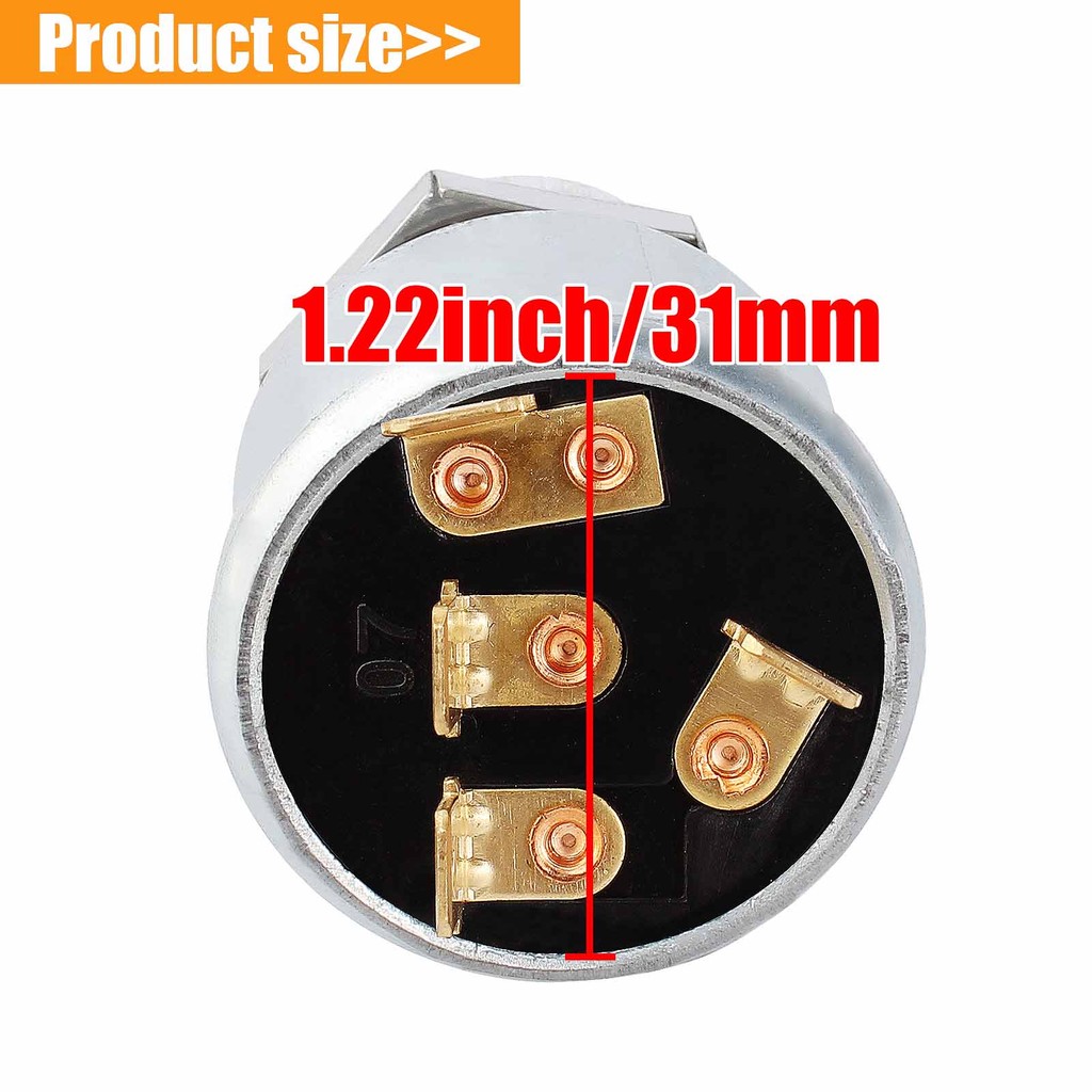 Jual Ignition Key Switch EZGO Medalist Shuttle ST 400 Woods Boundary ...