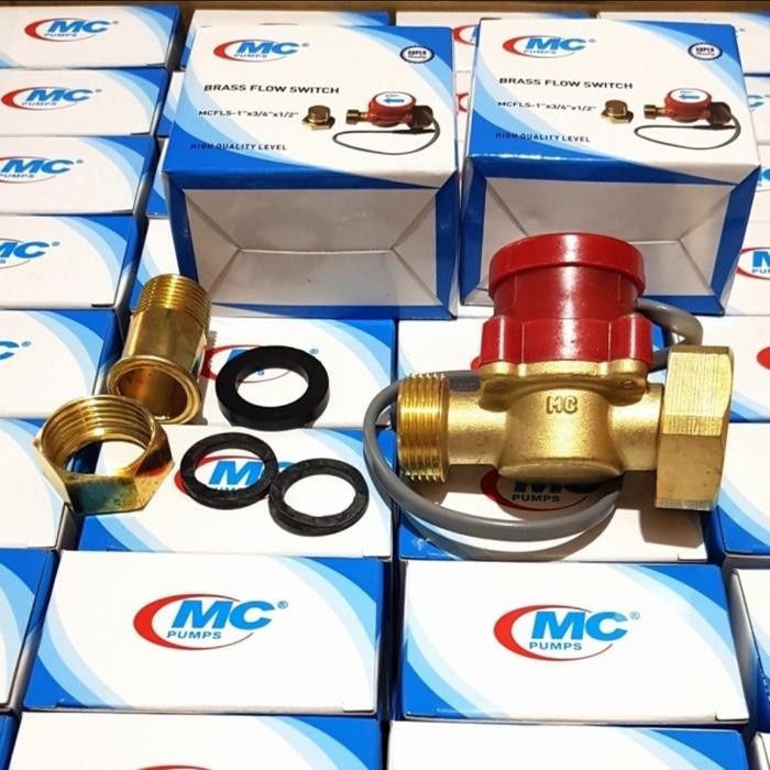 Jual Brass Switch 1"-3/4" MC / Flow Switch MC / Otomatis Pompa ...