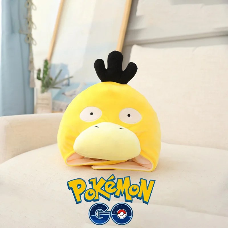 Jual Pokemon Psyduck Plush Hat Cute Cartoon Duck Cap Hood Photography ...