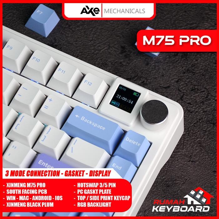 Jual [Expert] Mechanical Keyboard - XINMENG M75 PRO - 75% - Gasket ...