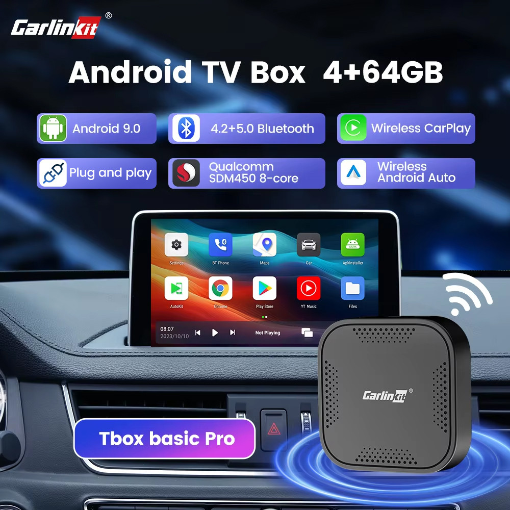 Jual Carlinkit Pro Android Auto Wireless Adapter Carplay Ai Box For Car ...