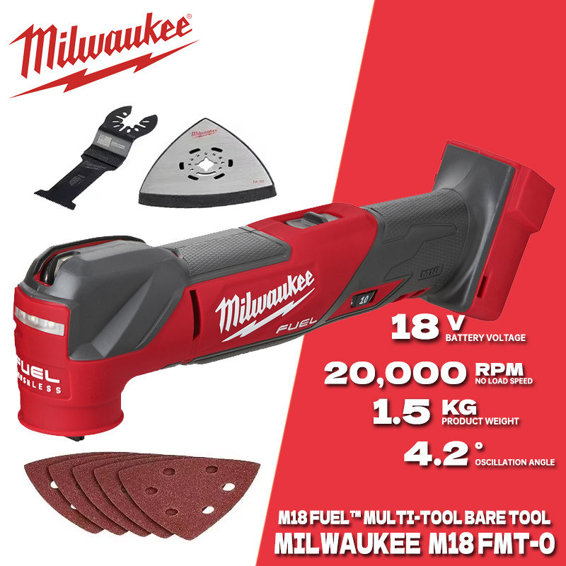 Jual MILWAUKEE M18 FMT M18 FUEL Brushless Cordless Oscillating Durable ...