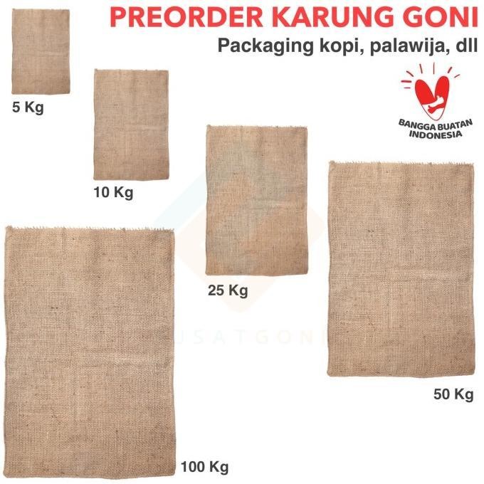 Jual KARUNG GONI BARU - PACKAGING KARUNG GONI - KARUNG KOPI - KARUNG ...