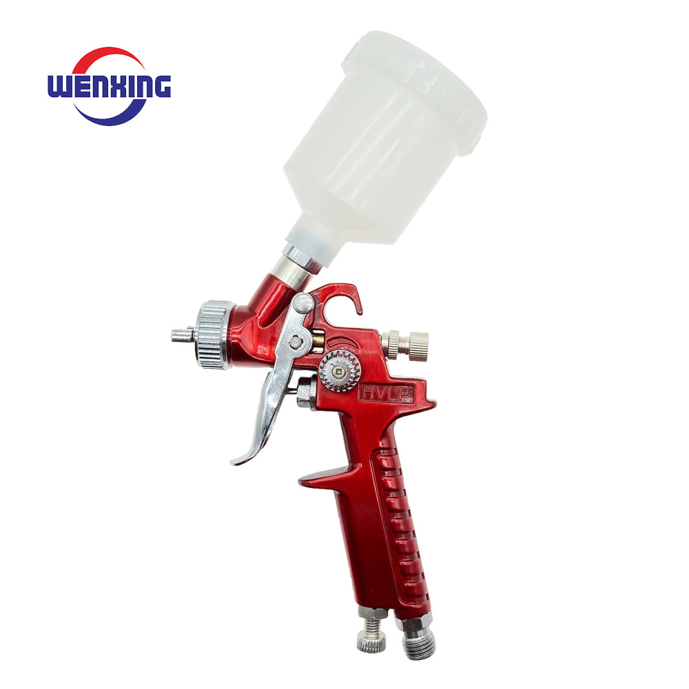Jual H-2000 HVLP Spray Gun 0.8/1.0mm Nozzle Mini Air Paint Spray Guns ...