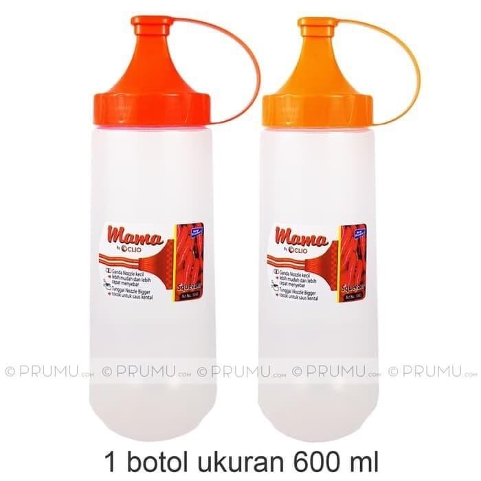 Jual (Expert) botol kecap 600 mil/ botol saos/ botol mayonnaise merek ...