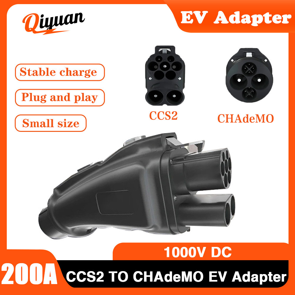 Jual 200A CCS2 TO CHAdeMO EV Adapter DC fast EV Car CCS2 Charger ...