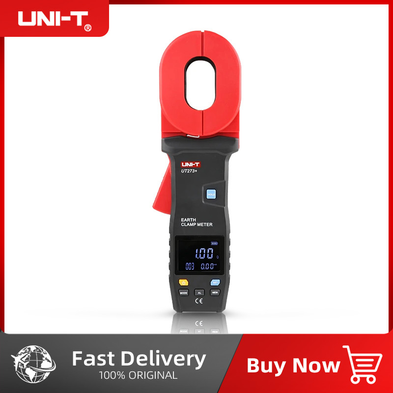 Jual New UNI-T UT273+ UT275+ Digital Clamp Earth Ground Tester 600Ω ...