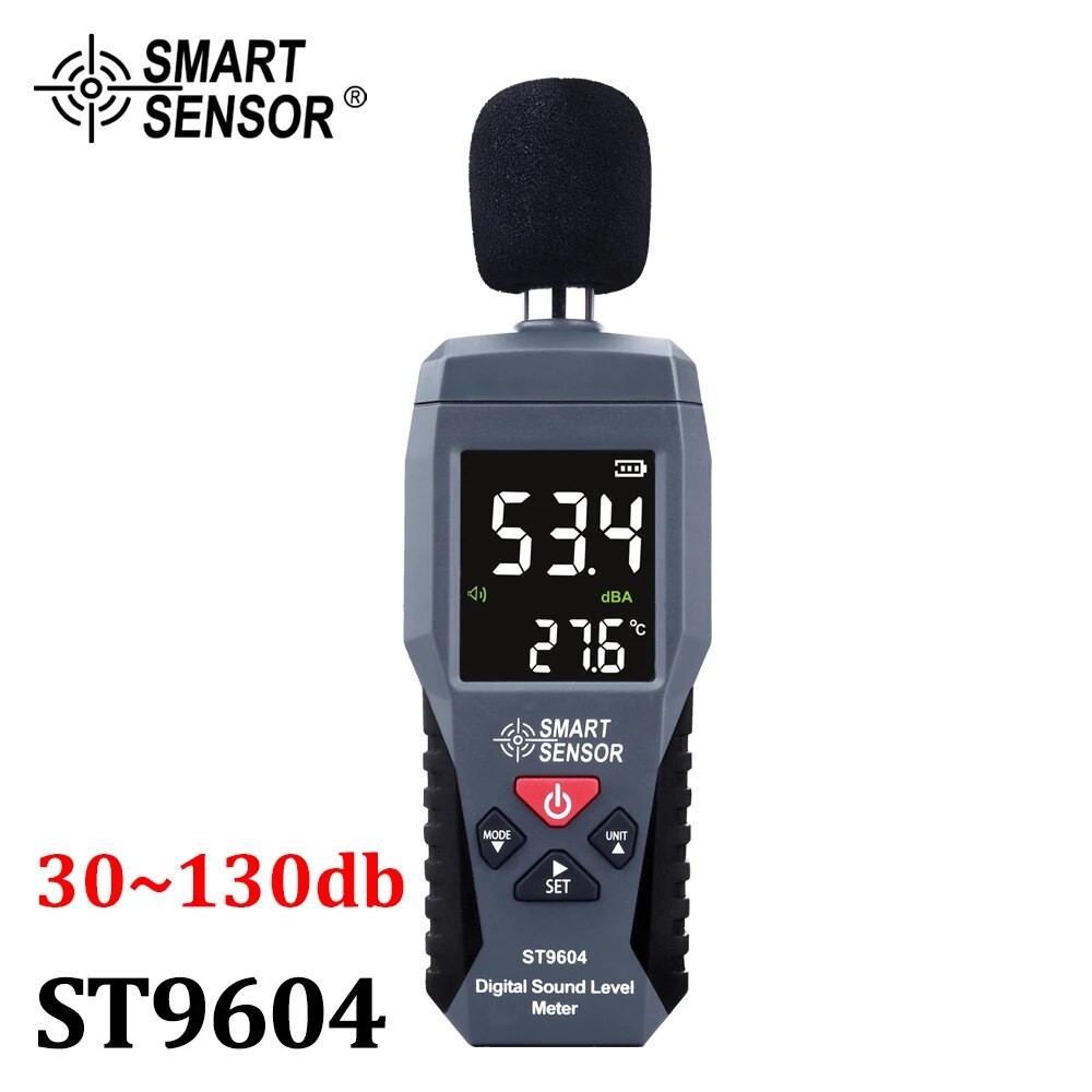 Jual New SMART SENSOR Digital Sound Level Meter 30-130 DB Decibel Meter ...
