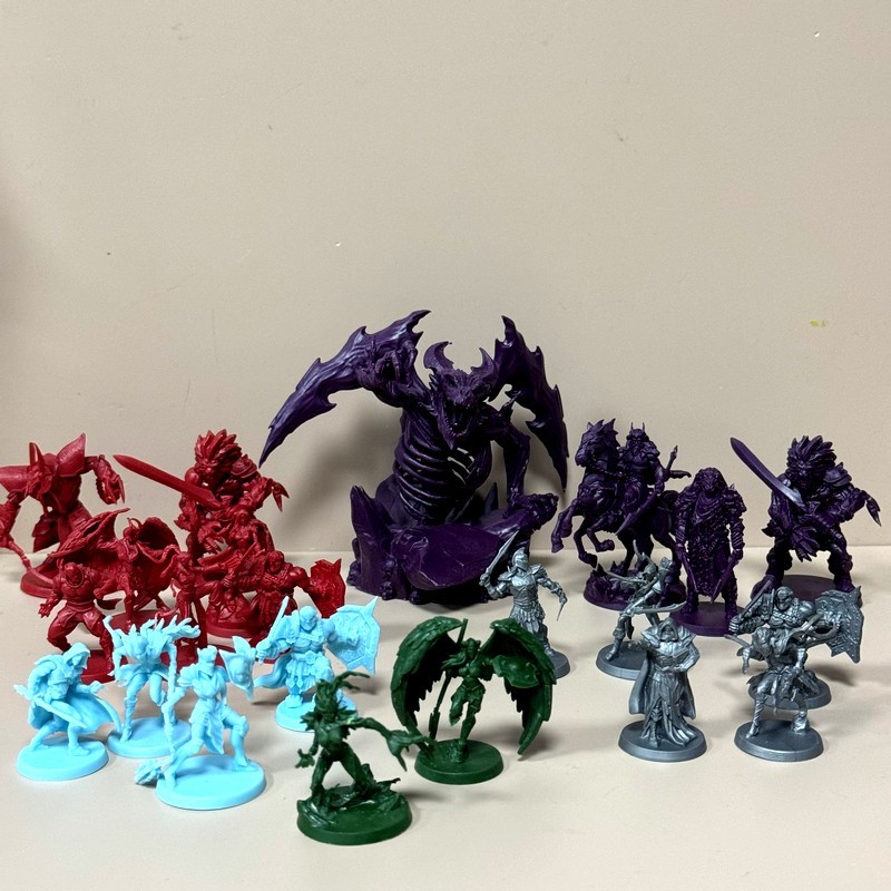 Jual Lot Master Enemy Heroes Nemesis Allies Beast Miniatures Sword ...
