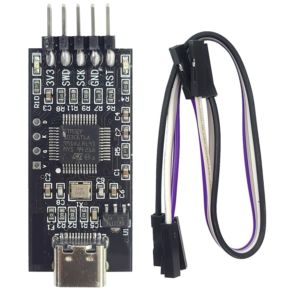 Jual BARU STM32 Burner Downloader Module Emulator for Cortex-M Chip ARM ...
