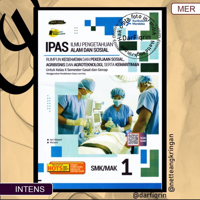 Jual LKS IPAS/IPA/IPS Rumpun Kesehatan Pekerjaan Sosial Agribisnis ...