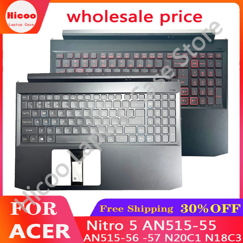 Jual Original Gamer RGB Backlight Keyboard For Acer Nitro 5 AN515-55 ...