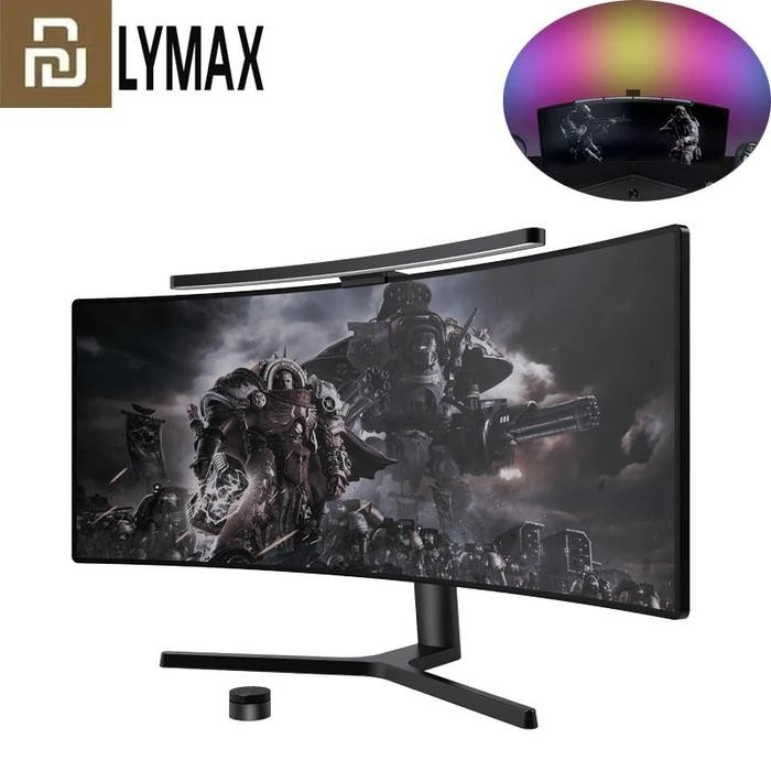 Jual Xiaomi LYMAX RA97 Curved Monitor Light RGB Color Sound Sensitive ...