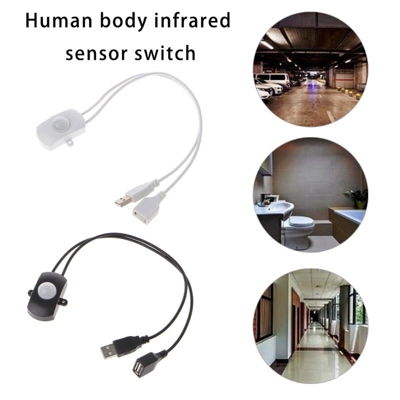 Jual USB 5 to 24V Motion Sensoring Switches Automatic Motion Sensoring ...