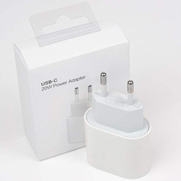 Jual Iphone 14 14 Pro Max Adaptor Type C 20 Watt Fast Charging Original ...