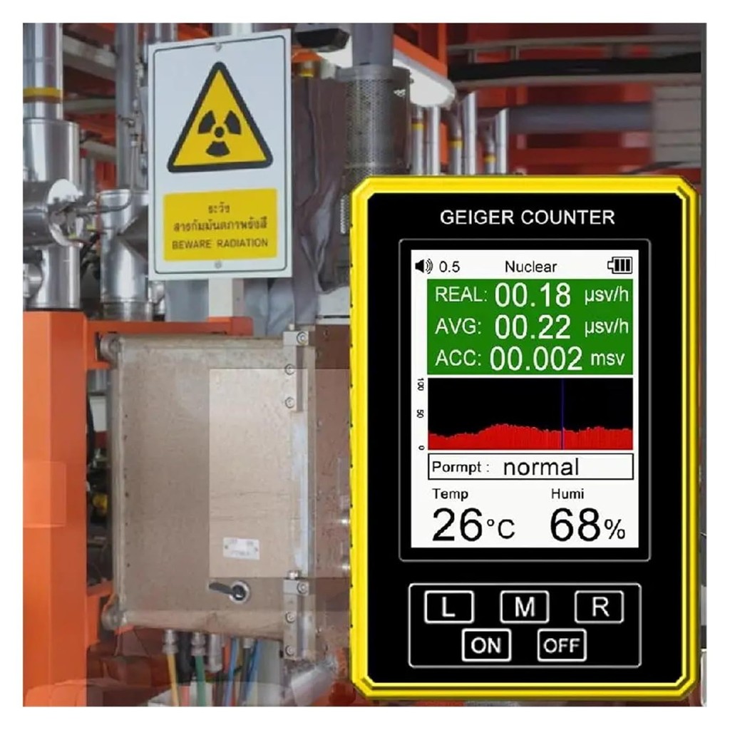 Jual Alat Deteksi Radiasi Nuklir Geiger Counter Detector | Shopee Indonesia