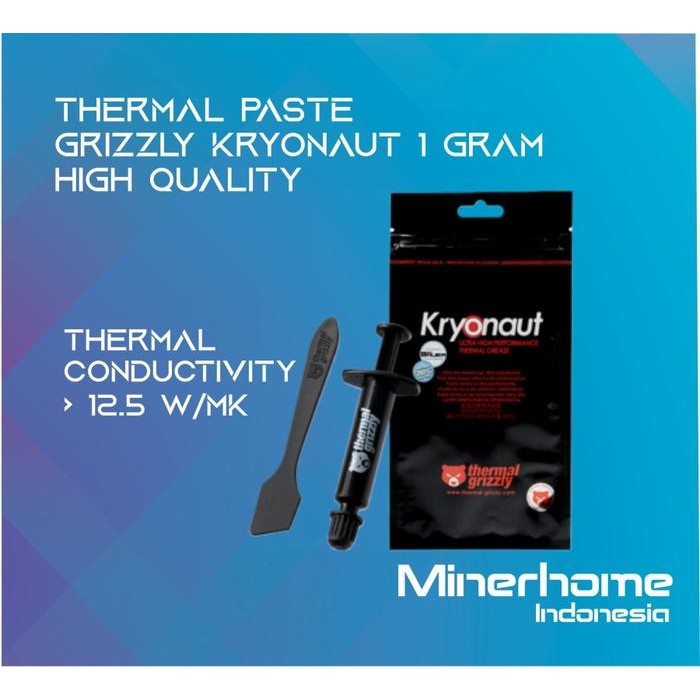 Jual Thermal Paste Grizzly Kryonaut 1 Gram untuk CPU GPU Processor ...