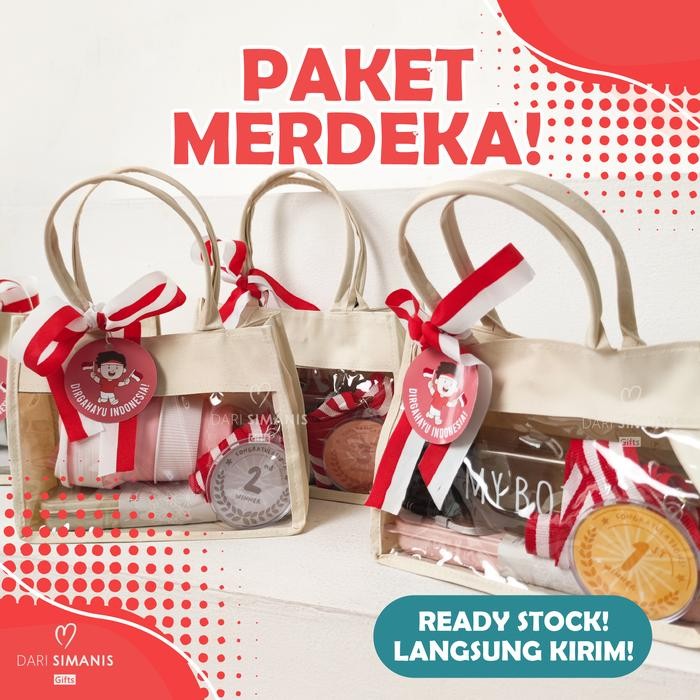 Jual PAKET MERDEKA - hadiah lomba 17 agustus. Medali juara kemenangan ...