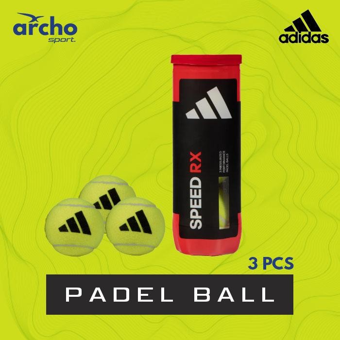 Jual Adidas Speed Rx Padel Ball / Bola Padel Isi 3 Pcs Paddle Original Good Quality Terbaru Best ...