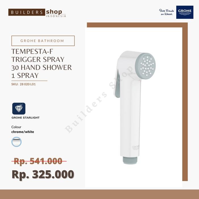 Jual Wolbin Grohe 28020L01 - New Tempesta-F Trigger Spray / Handspray ...