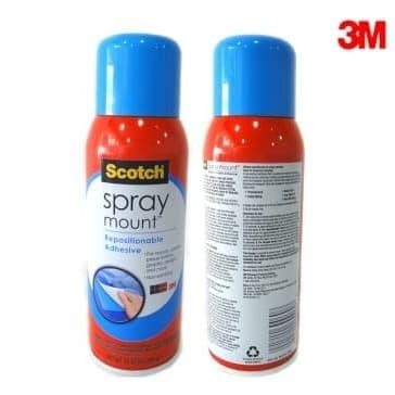 Jual 3m Spray Mount Scotch Repositionable Adhesive | Shopee Indonesia