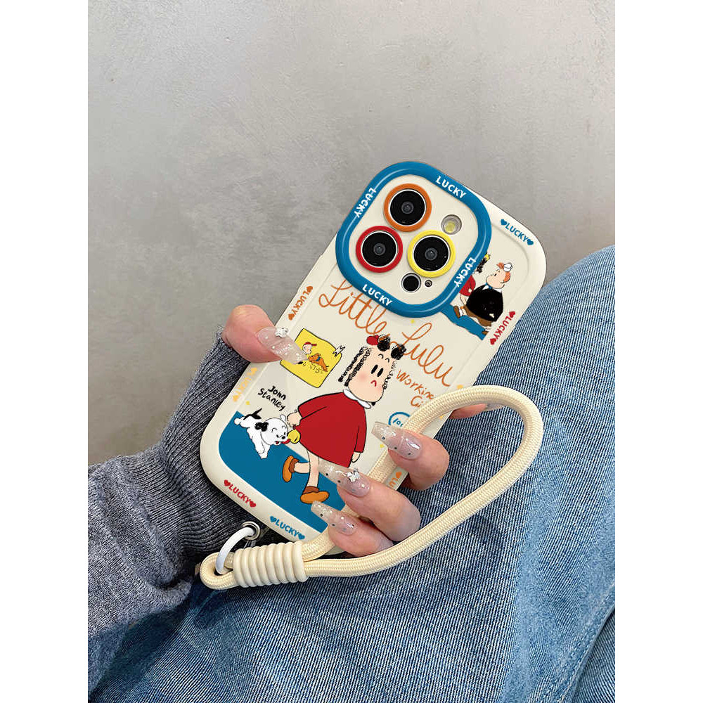 Jual Tali Kartun Lulu Casing Hp Iphone 11 Pro Max 7 Plus 16 Plus Xr 13 ...