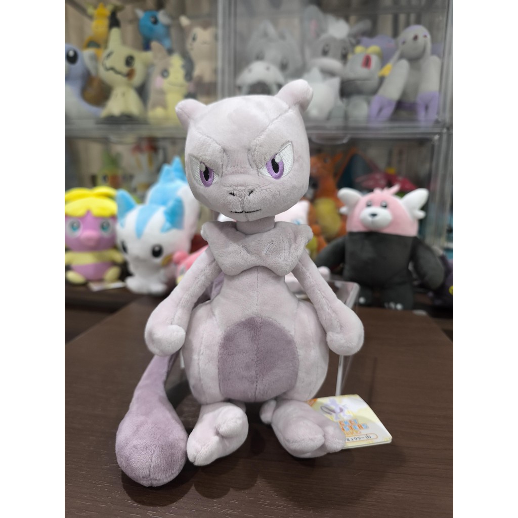 Jual Mewtwo San Ei Pocket Monster Pokemon Plush Boneka Pokemon Original ...