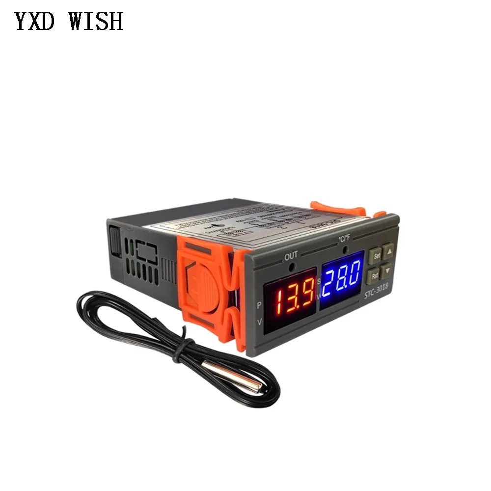 Jual STC-3018 Dual Digital Temperature Controller Two Relay Output ...