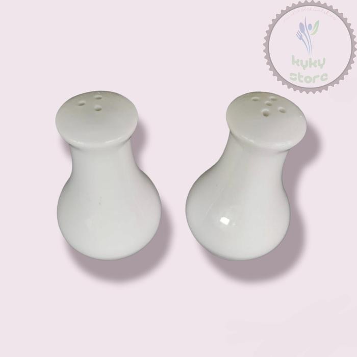 Jual IGZS Salt N Pepper Shaker - Tempat Merica Lada Garam Keramik Hotel ...