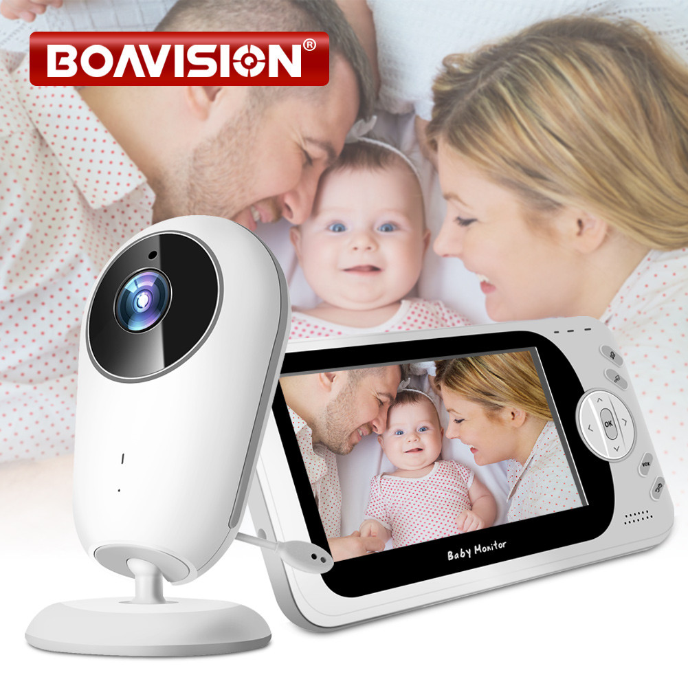 Jual 4.3 inch Wireless Video Baby Monitor Sitter portable Baby Nanny IR ...