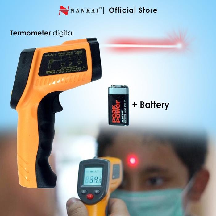 Jual HARGA DISKON Termometer Infrared / Alat Pengukur Suhu Badan Nankai ...