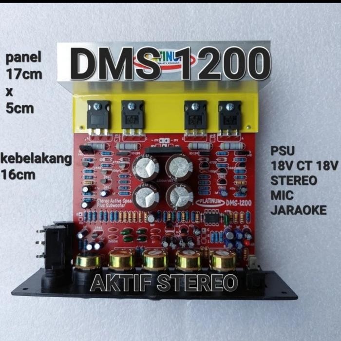Jual Kit Pcb Aktif Aktive Amplifier Echo Mic Subwoofer Karaoke Subw ...