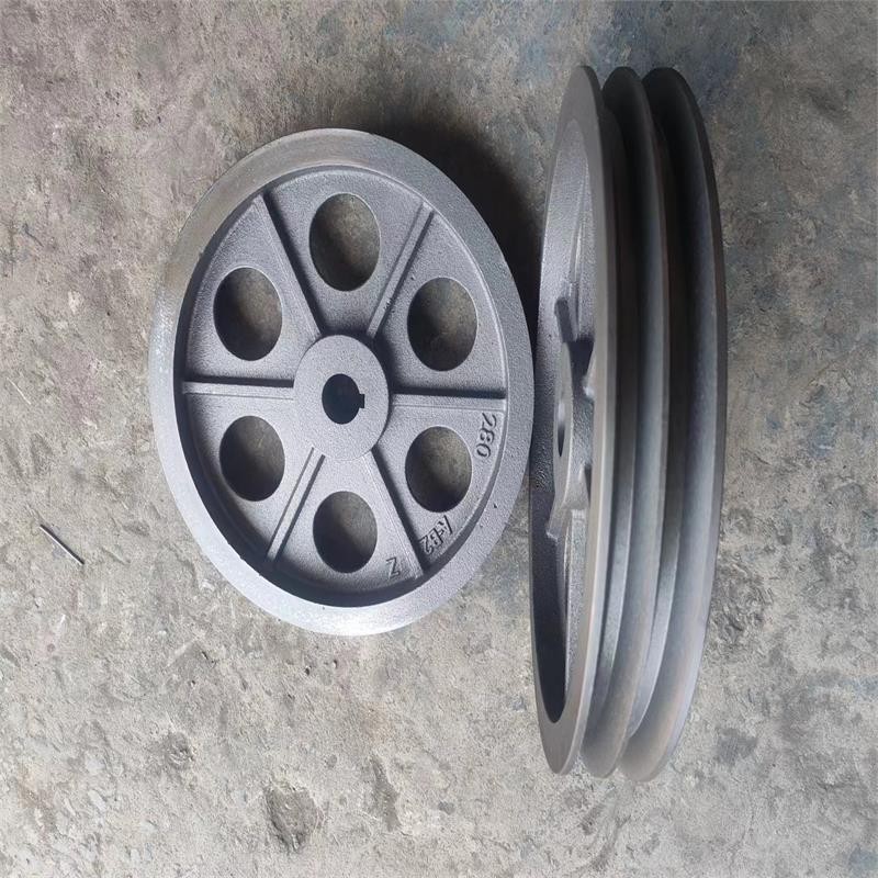 Jual OD:300mm 2B-Item National Standard Belt Pulley Double-Groove ...