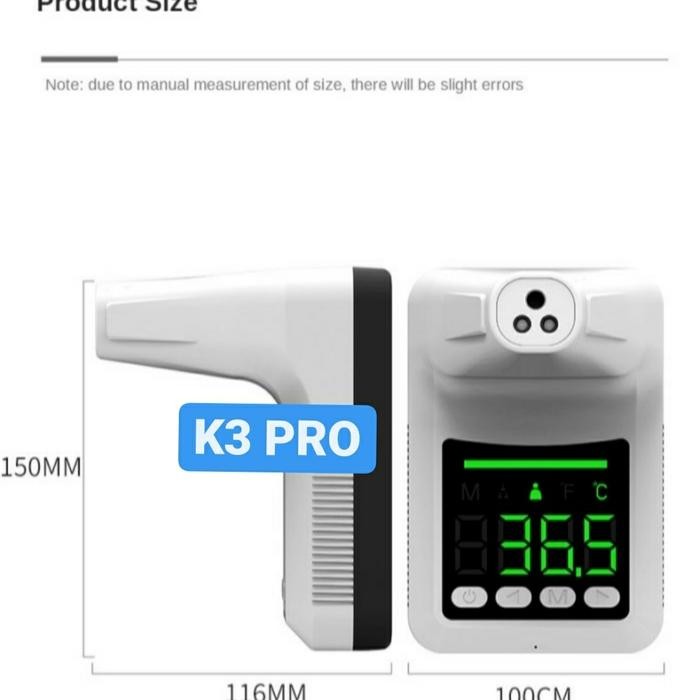 Jual Thermometer K3 Pro K3 K3 Plus Thermometer Wall Thermometer Dinding ...